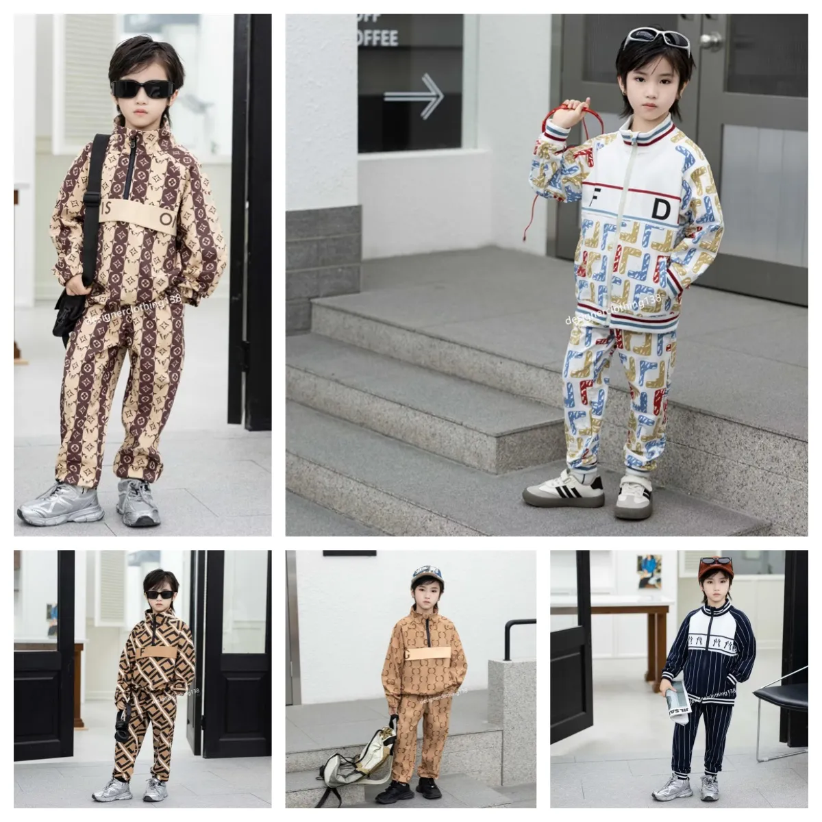 Boys clothing set sweatshirt and pants, classic baby clothing, sizes 35 ...
