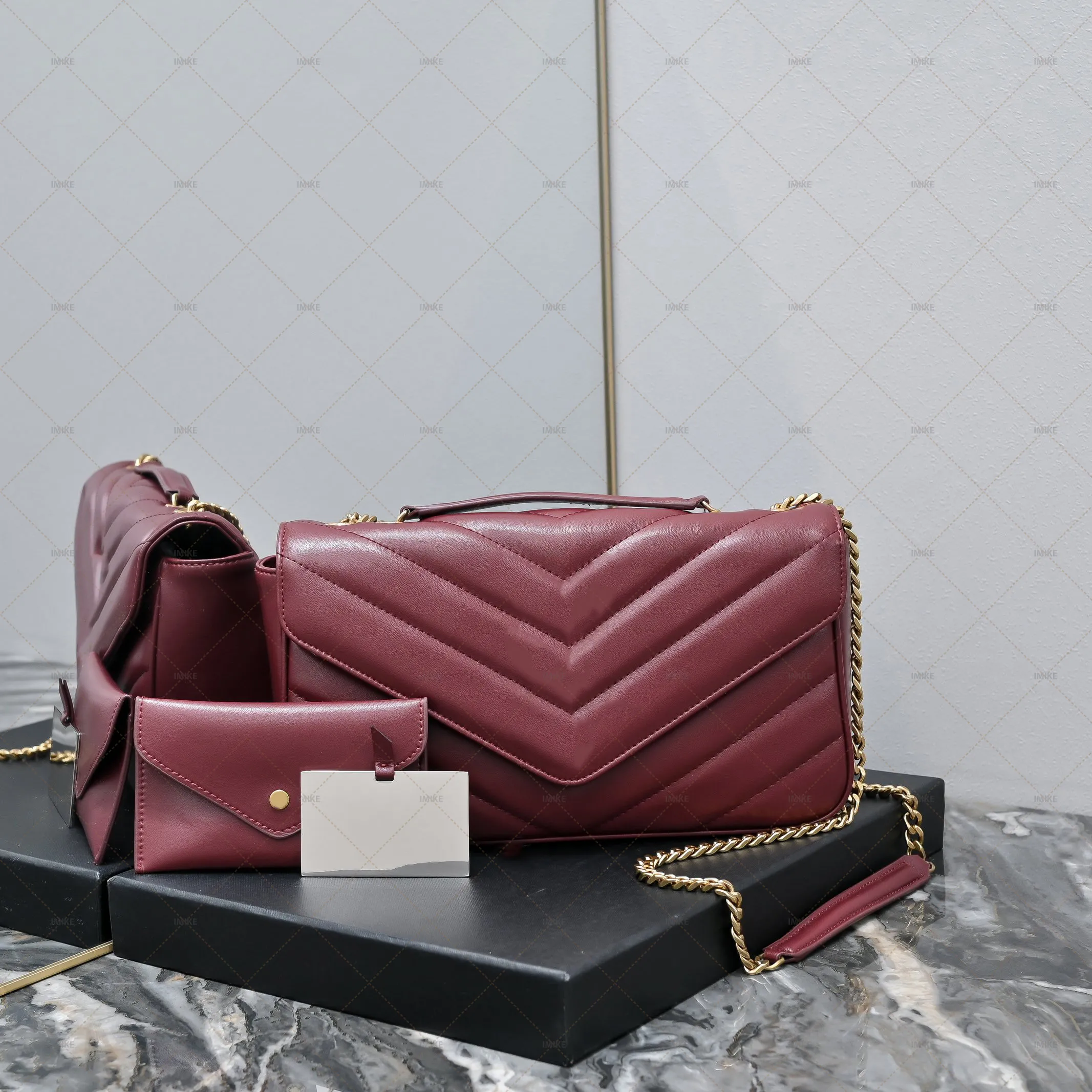 Lou Lou Designer Soft Lambskin Crossbody Bag With... From Imike, $88.09 ...