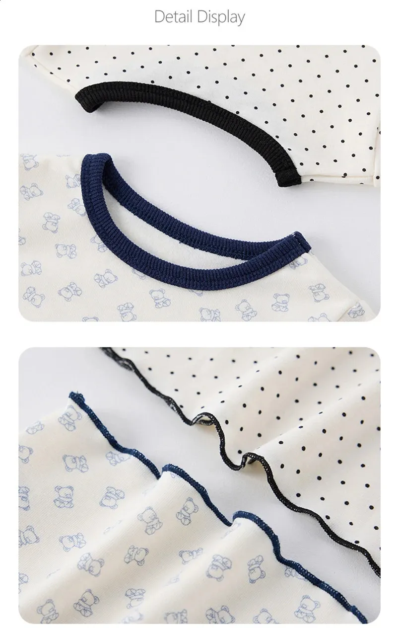 2-Piece Toddler Cotton Pajamas Set with Printed Design for Boys and ...