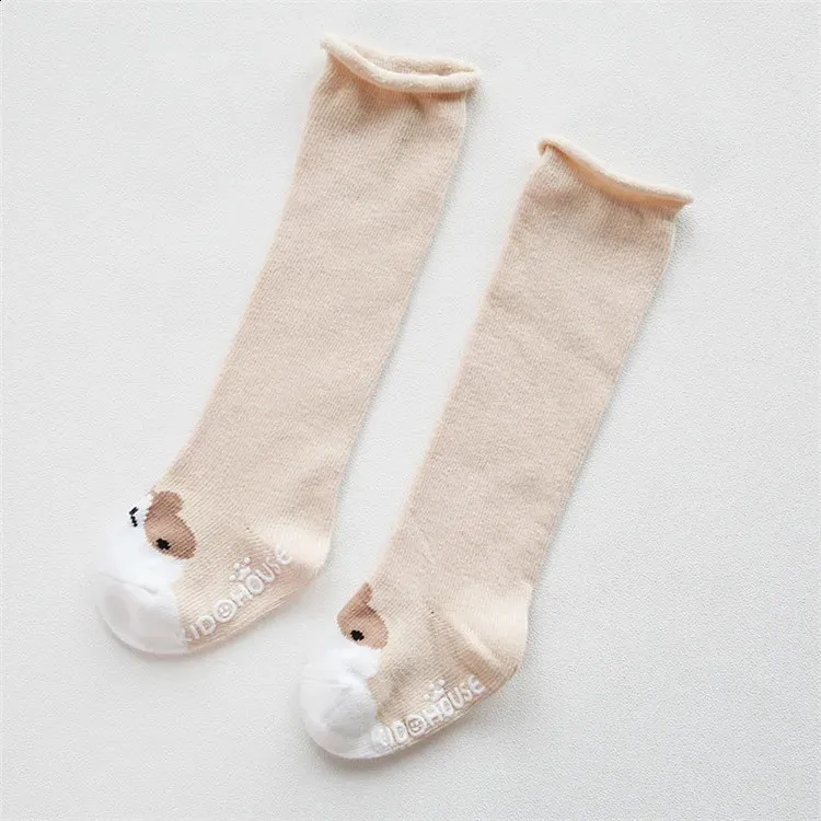 Knee High Baby Socks Cotton Cartoon Infant Boys Girls Anti Slip Winter ...