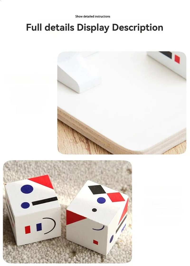 Montessori 3D Mirror Imaging Puzzle for Logical Thinking and Matching ...