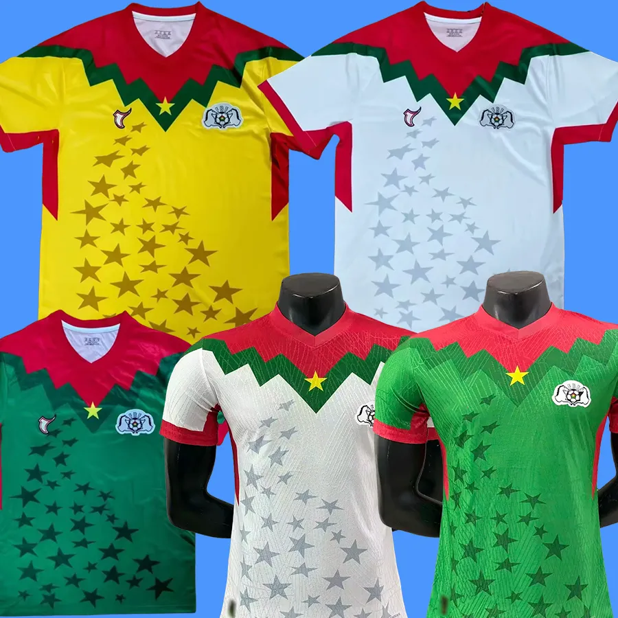 Burkina Faso Soccer Jerseys 2025 2026 Fans Player Football Shirts ...