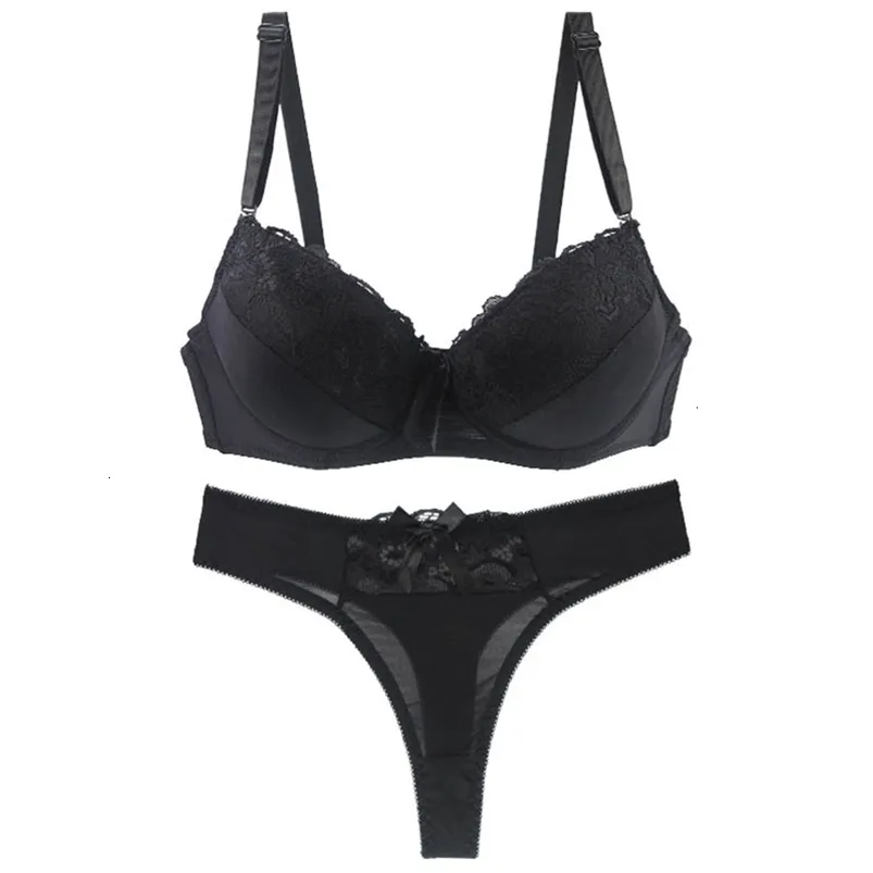 DaiNaFang Sexy Push Up Bra Sets Padded Lace Middle... From Dongzhu02 ...