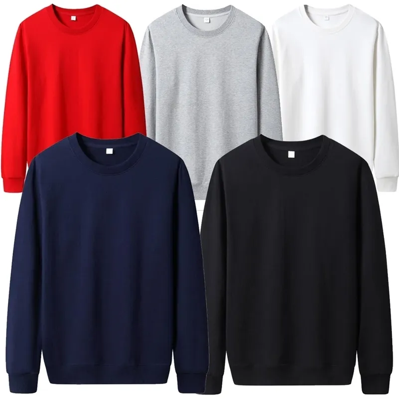 Men Casual Hoodie Solid Color Knit Fleece Sweatshirt Pullover for ...