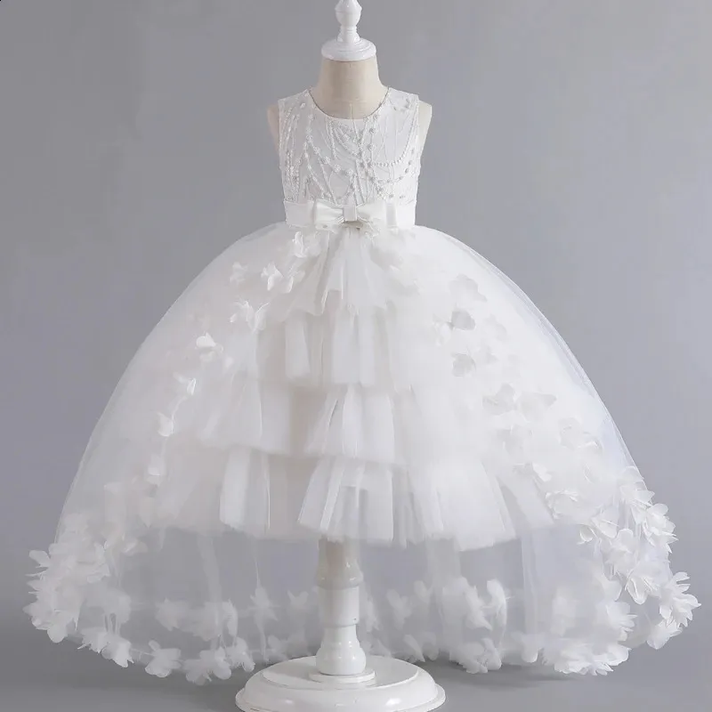 Princess evening trailing dress for children 3 to 12 years old ...