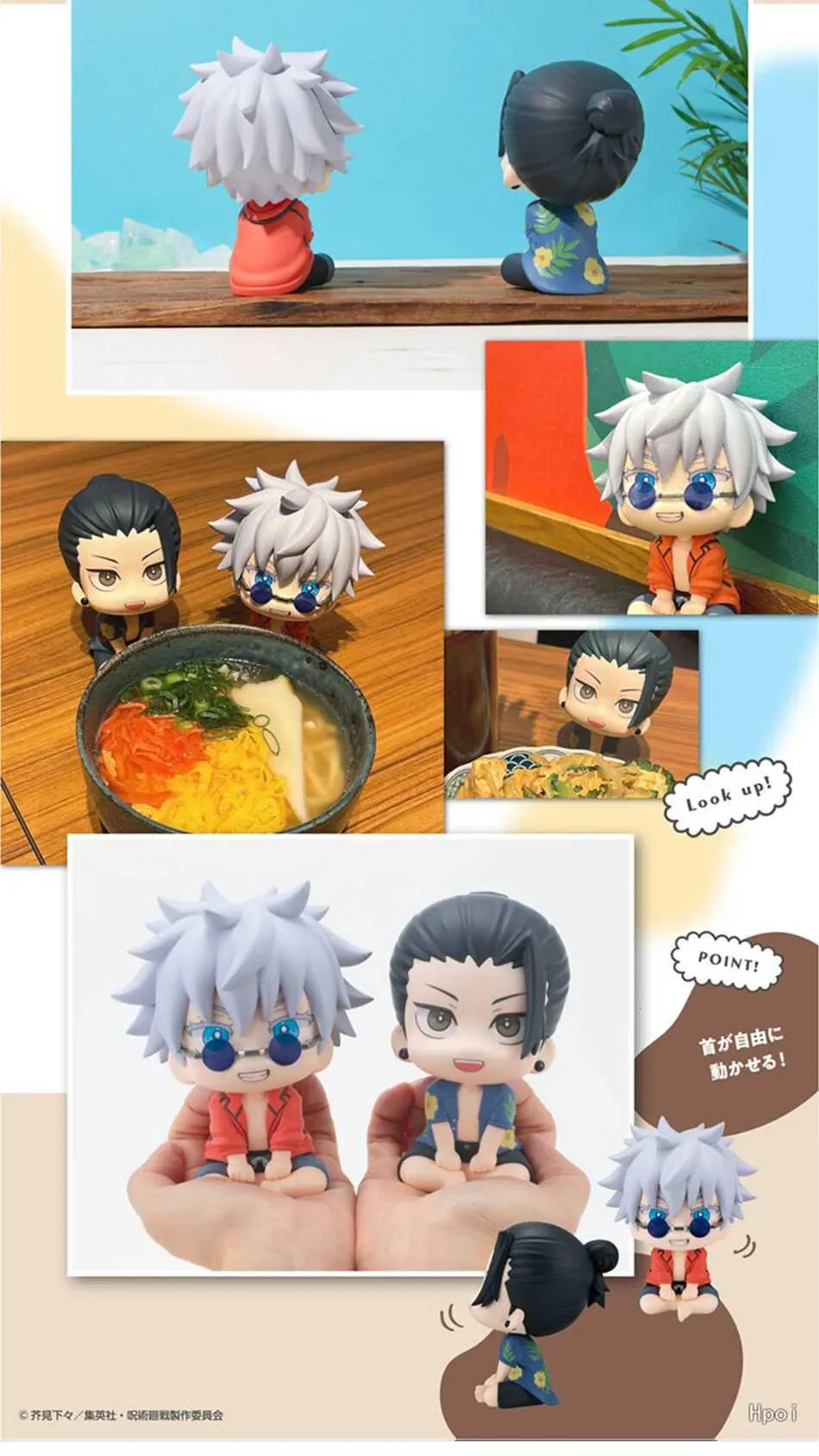 Jujutsu Kaisen 10cm Anime Mini Figures Set Satoru Gojo Geto Suguru ...