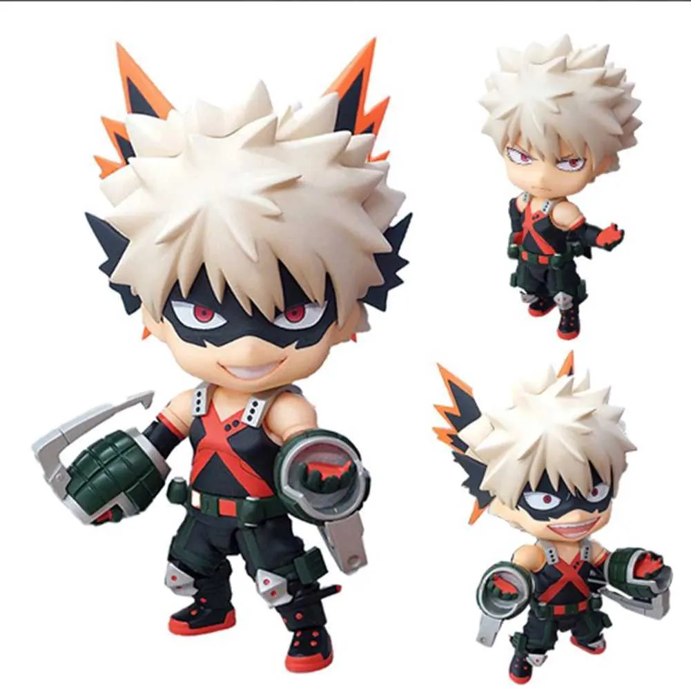 MHA Anime Figure Todoroki Shouto Midoriya Izuku Katsuki Bakugo Movable ...