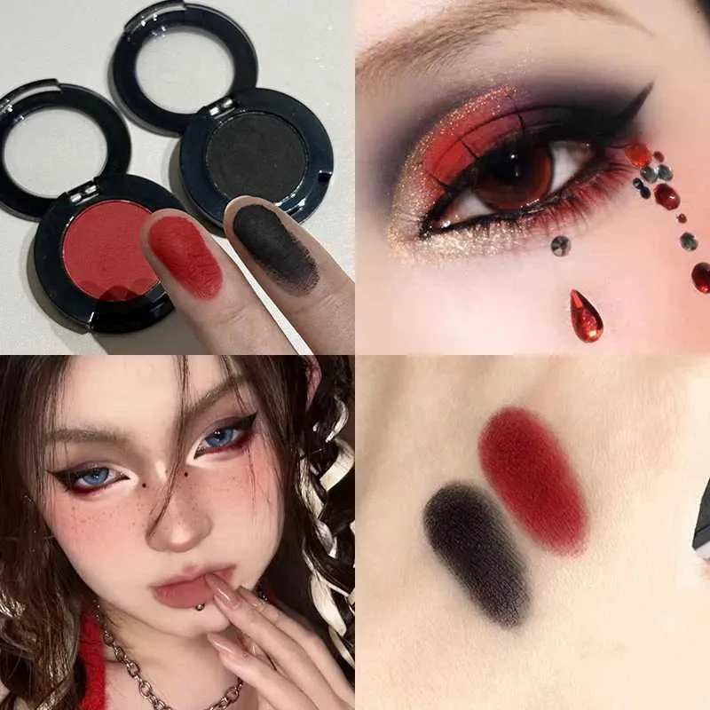 Klein Blue Smoked Blue Drugstore Eyeshadow With Gothic Red Pigments And ...