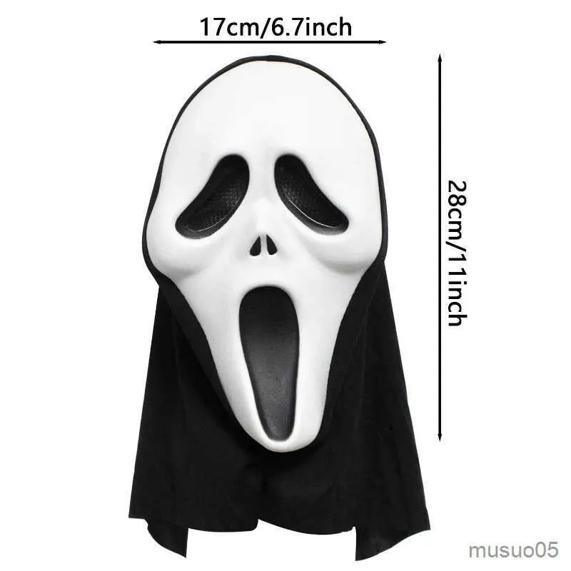 Halloween S Ghost Eva Horror Mask Cosplay Party Ball EVA Mask Suit ...