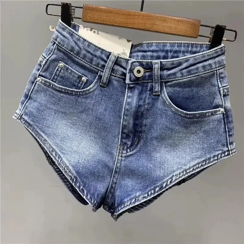Sexy Short Denim Shorts V Shape Butt Lifting Slim Fit Jeans For Women ...