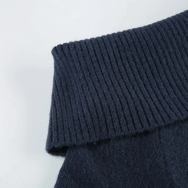 Off Shoulder Long Sleeve Skinny Sweater Pullover for Women Autumn ...