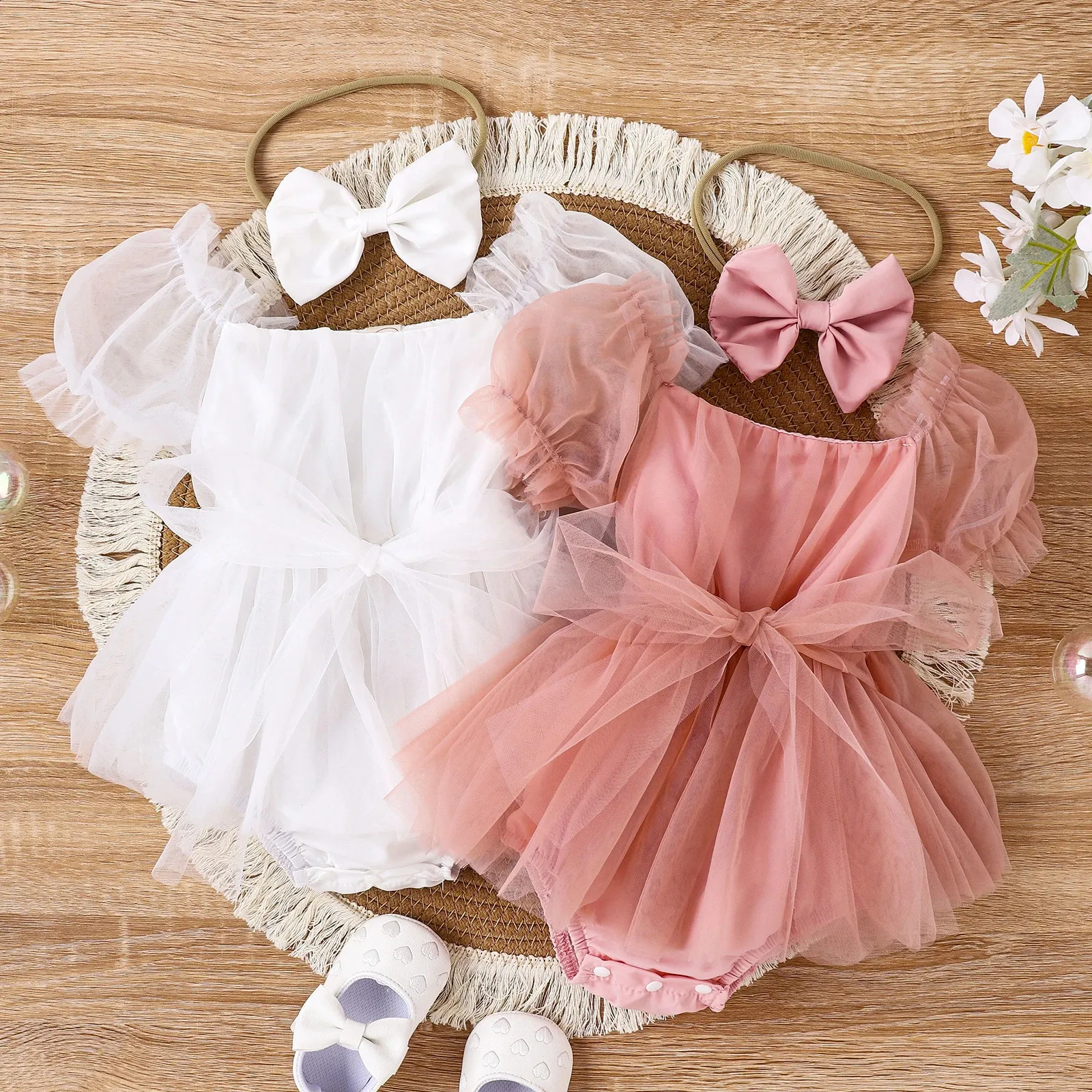 Summer Baby Girls 0-2 Years Old Soft Comfortable Two-Color Gauze Skirt ...