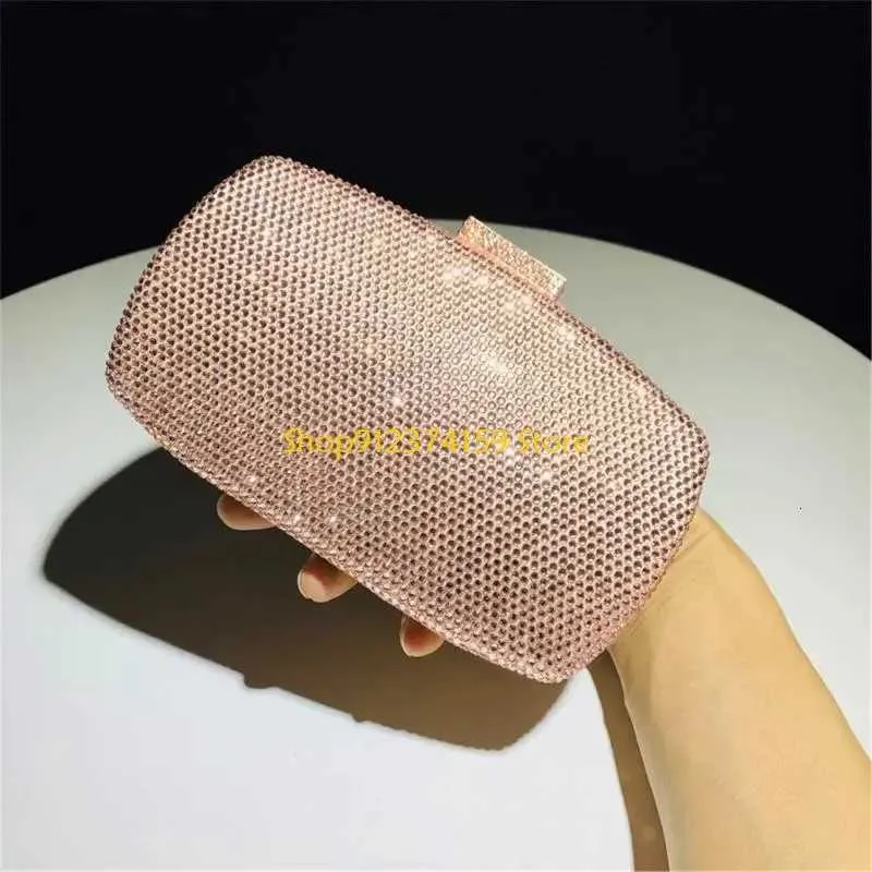 Sparkly Diamond Rhinestones Evening Bag Handbag Purse for Formal Prom ...