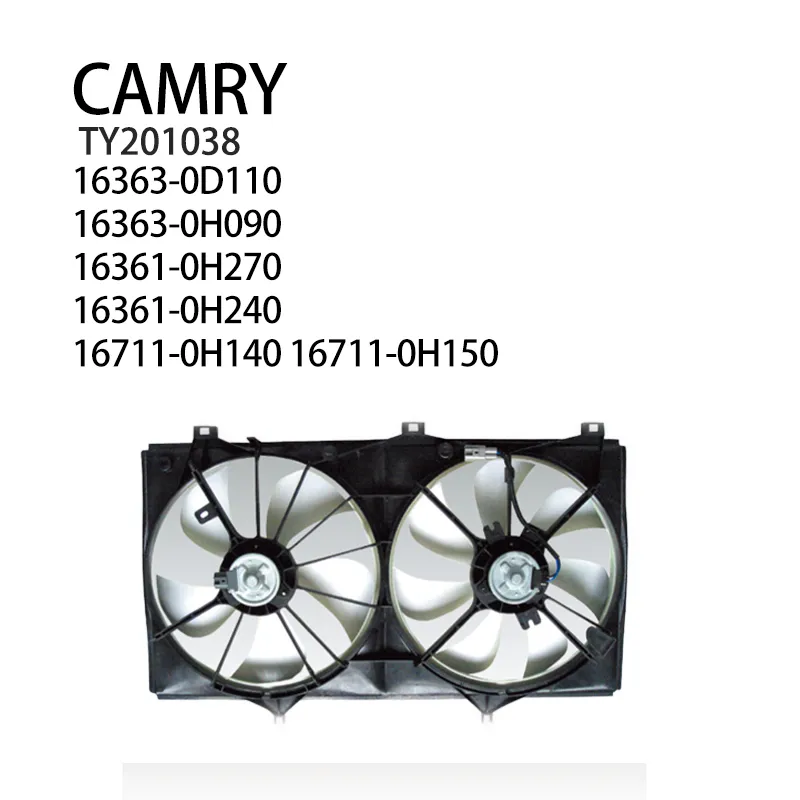 TOYOTA Electric Fan Motors Replacement For Camry Durable Cooling Fan ...