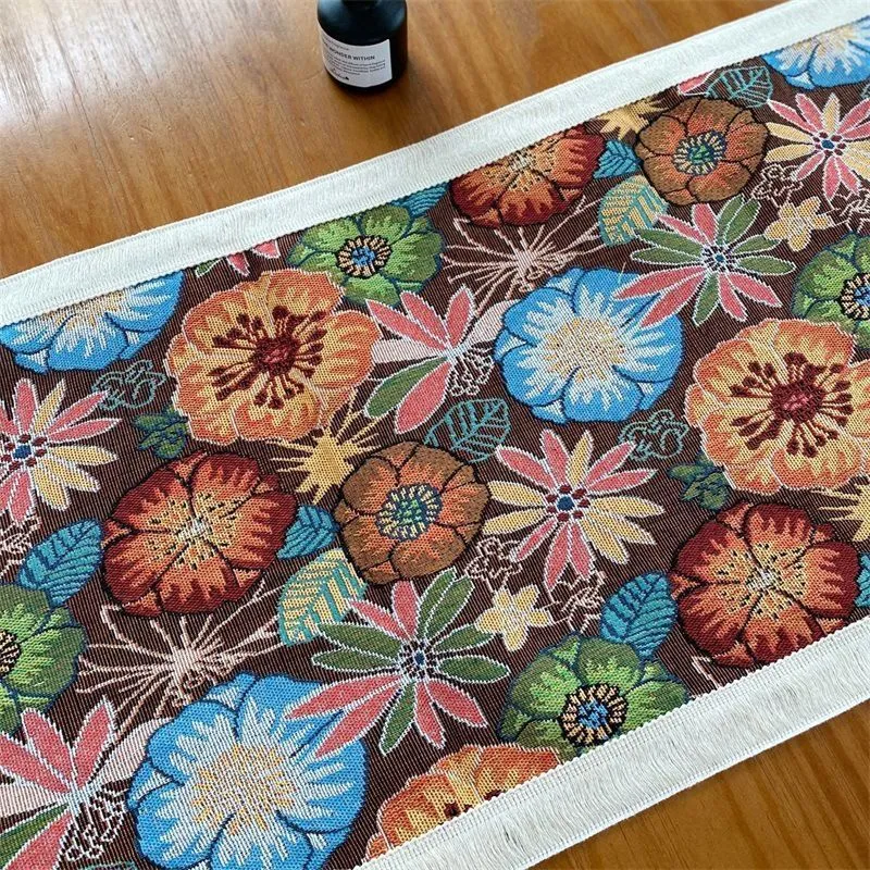 Bohemian Tablecloth 60 × 60 in Decorative Cover Cloth for Coffee Tables ...