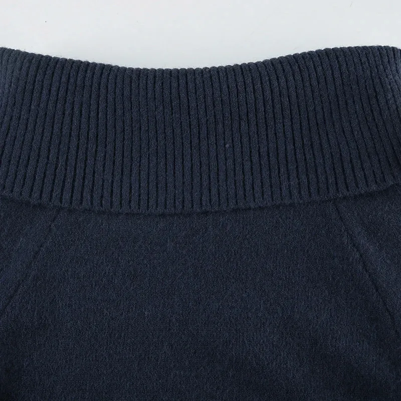 Off Shoulder Long Sleeve Skinny Sweater Pullover for Women Autumn ...