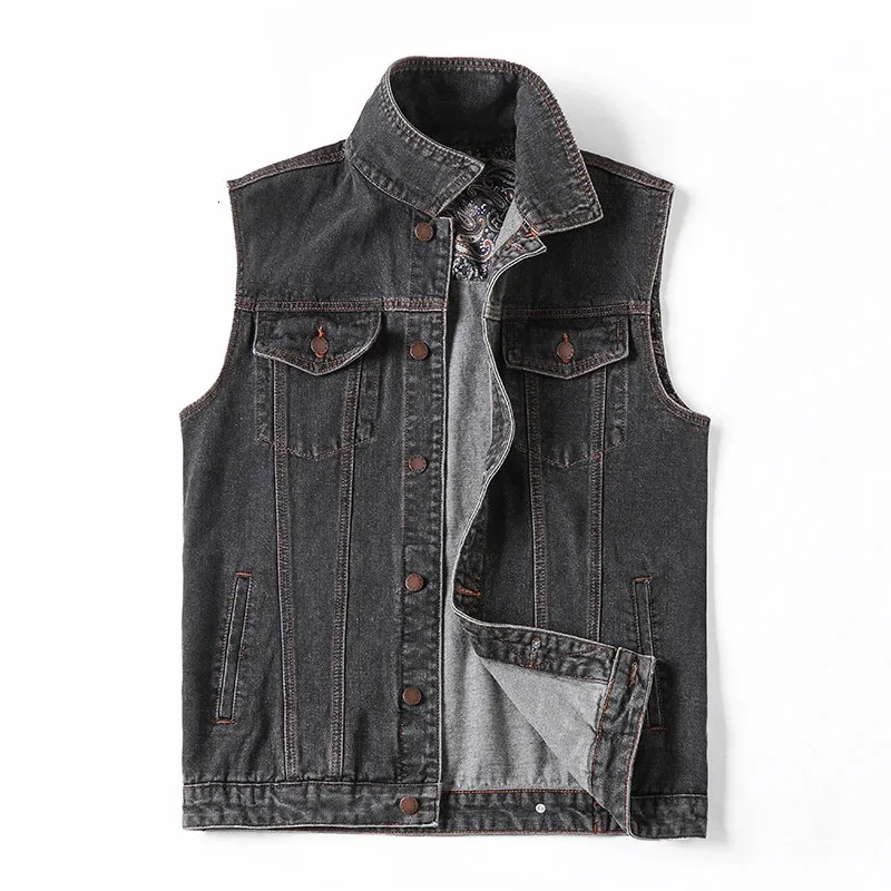 Plus Size 5XL 6XL 7XL Military Denim Vest Men Outdoors Cotton Multi ...