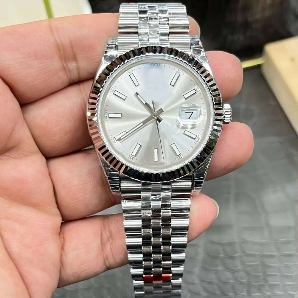 Classic Couple's Mechanical Watch with Sapphire Dial Window and ...