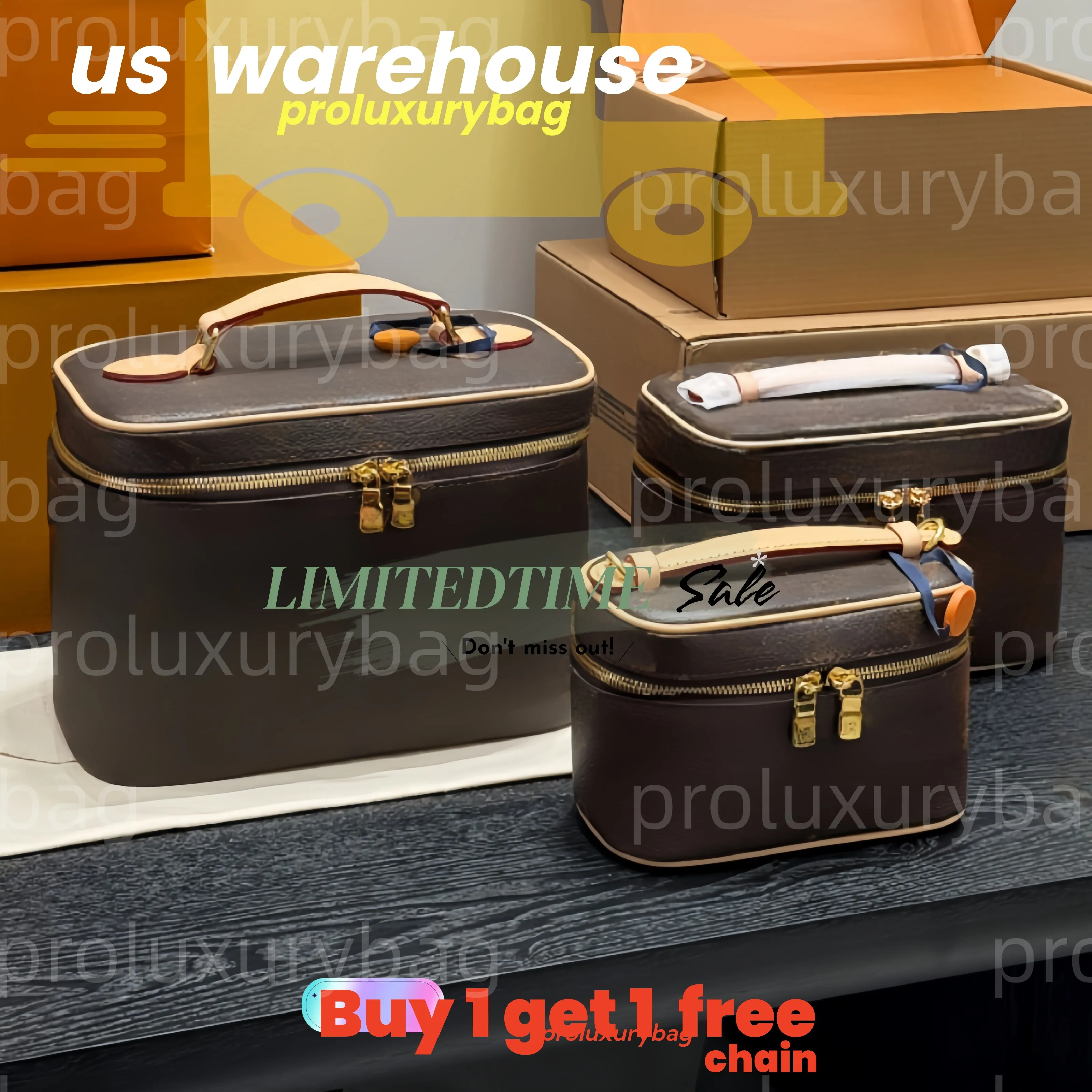 Luxury Designer Cosmetic Bags For Women Shoulder... From Proluxurybag ...