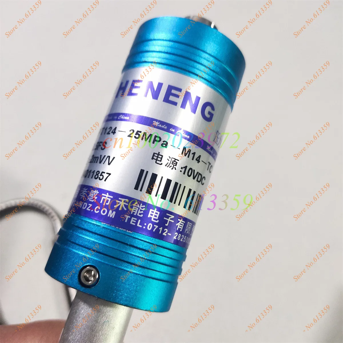 Heneng High Temperature Melt Pressure Sensor, PT124-25MPA-M14-TC, 2mV/V ...