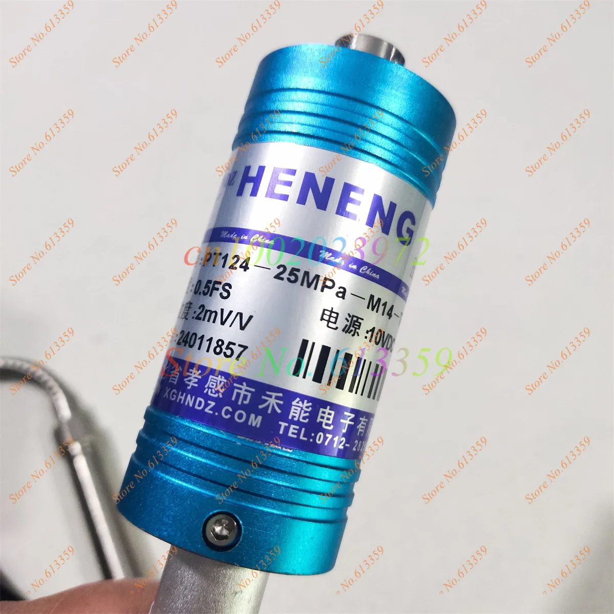 Heneng High Temperature Melt Pressure Sensor, PT124-25MPA-M14-TC, 2mV/V ...