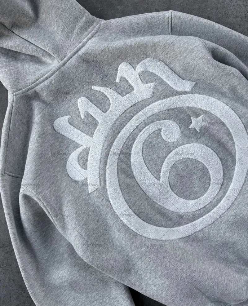 Y2K Harajuku Gothic Punk American Sweatshirt Men's Street Clothing ...