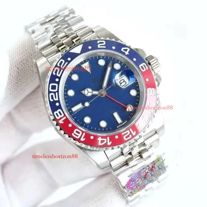 Pepsi Gmt Batman Mens Clean Wrist Watch Watches 40mm Movement 904l ...