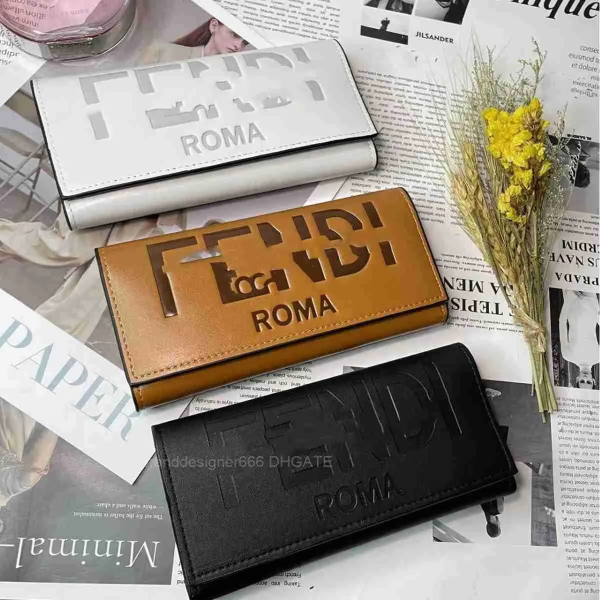 2026 Wallets Word Long Wallet One Bifold Wallet Purse From ...