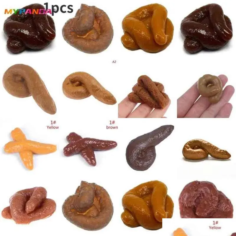 High Shit Fly Flies Fake Poop Stress Toy For April Fools Day, Halloween ...