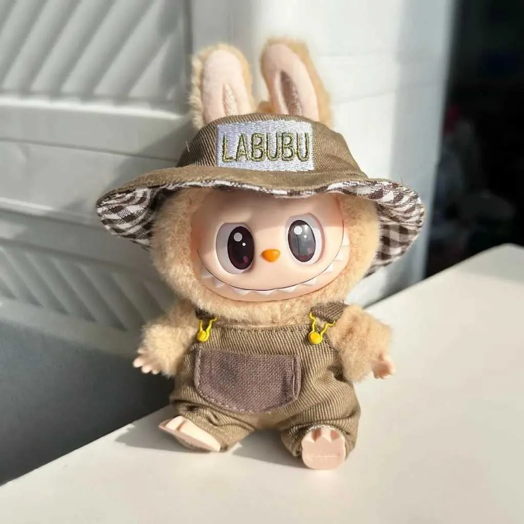 For 17cm Labubu V2 Doll Clothes Fashion Clothes Hoodies Doll Clothes ...