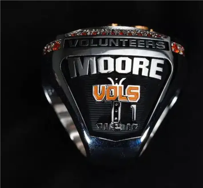 Tennessee Vols 2025 National Champions Ring Mens... From Sportring06 ...