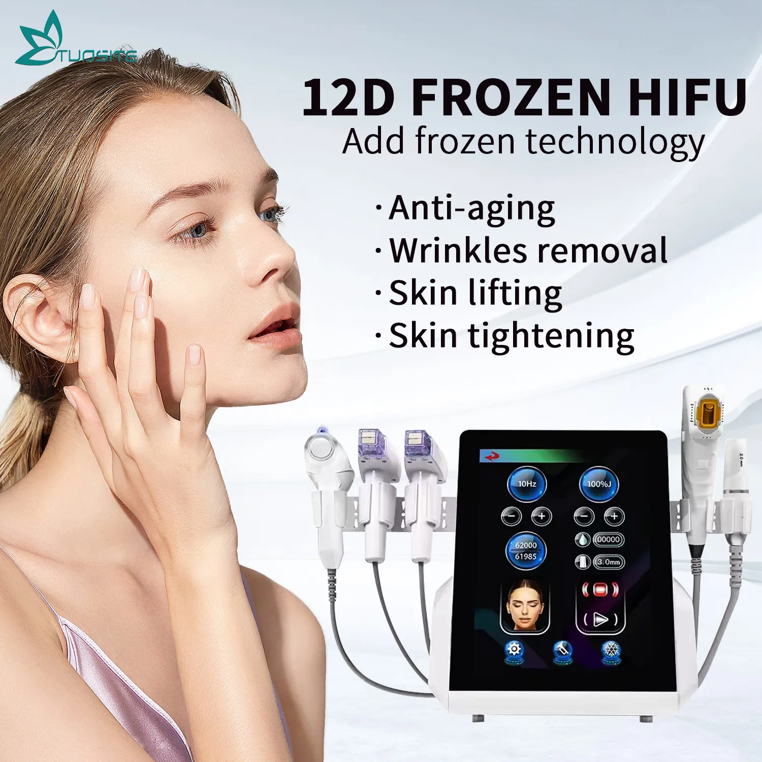 Hifu Machines 2025 Frozen Hifu 12D Ice Cool: Advanced Anti Aging Beauty ...