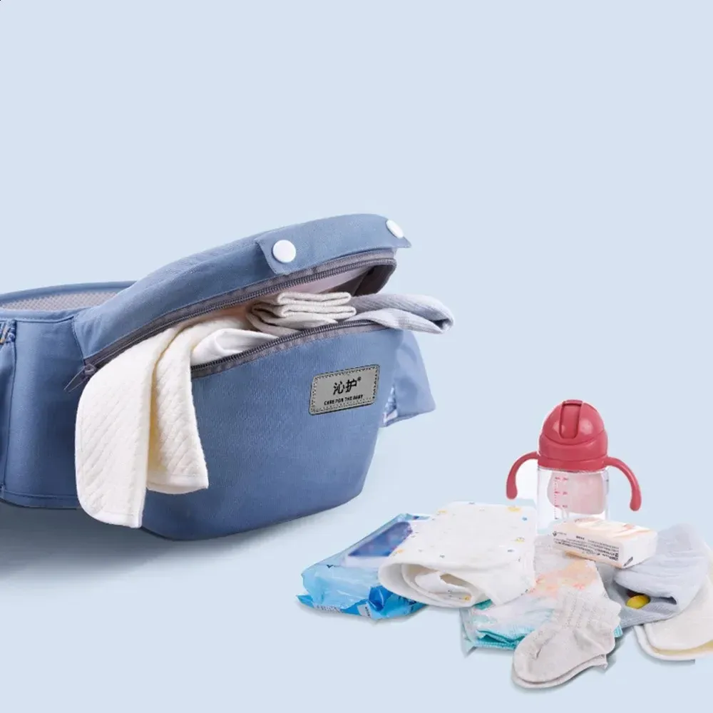 Born Ergonomic Baby Backpack Infant Hipseat Front Facing Kangaroo Wrap ...