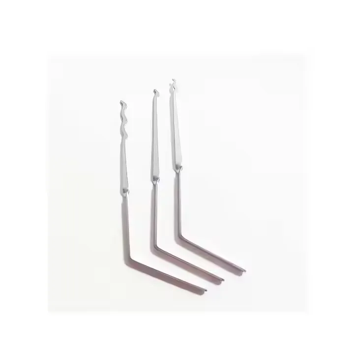 Stainless Steel Rakes EDC Mini Lock Pick Hook Lockpicking Locksmith ...