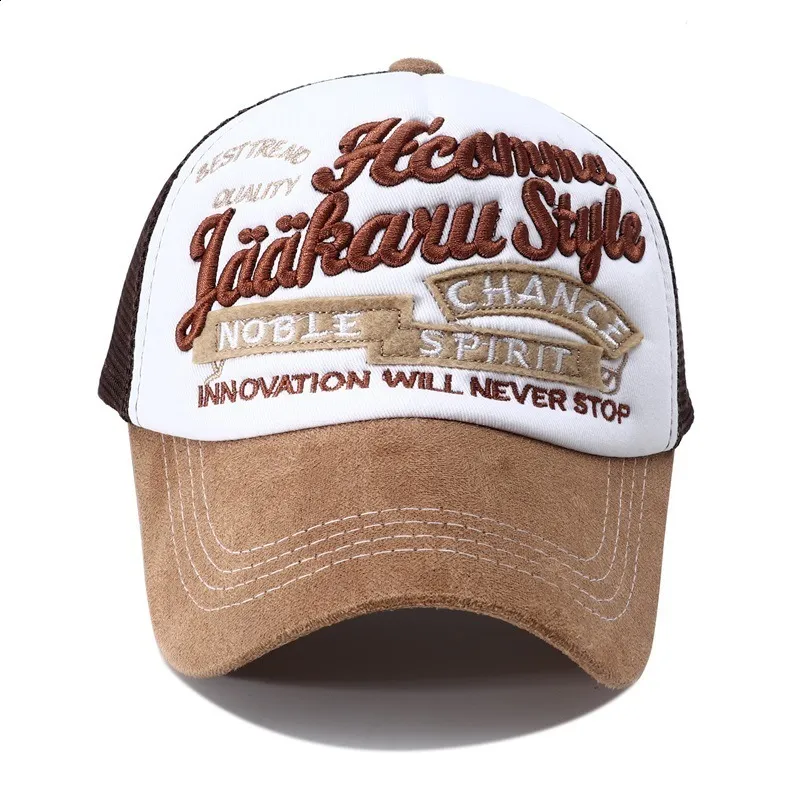 Summer Y2k Letter Embroidery Mesh Baseball Cap for Men and Women ...