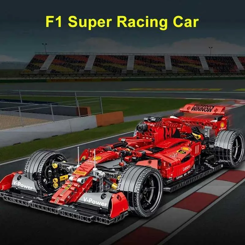 New Technical Formula F1 Racing Car Building Blocks... From Lovely668 ...