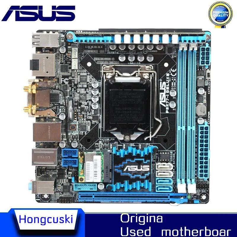 Asus P8Z77 I DELUXE Desktop Asus Tuf Gaming Motherboard LGA 1155 DDR3 32GB USB3.0 For 22/32nm ...