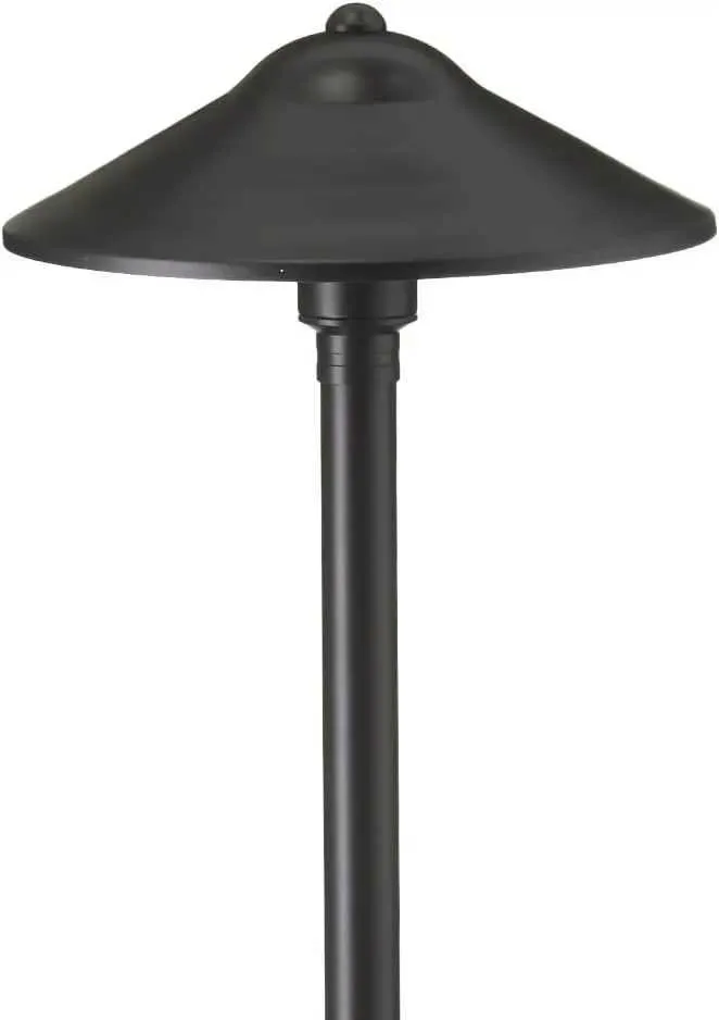 Outdoor Solar Pathway Lights: 12V Brass Max Spread LED Path Light 6 ...