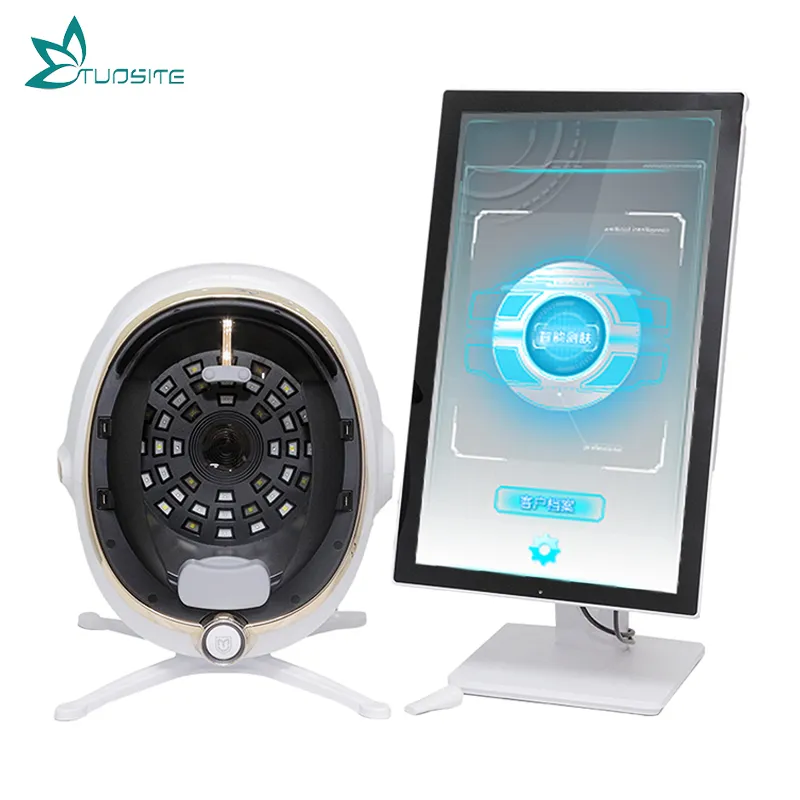 3D Skin Type Analyzer: Tone Detector, Facial Scanner, Moisture Test ...