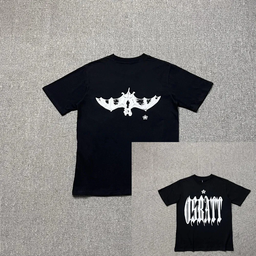 Summer Hip Hop Print Tee - Trendy Oversized Cotton T-Shirt for Men ...