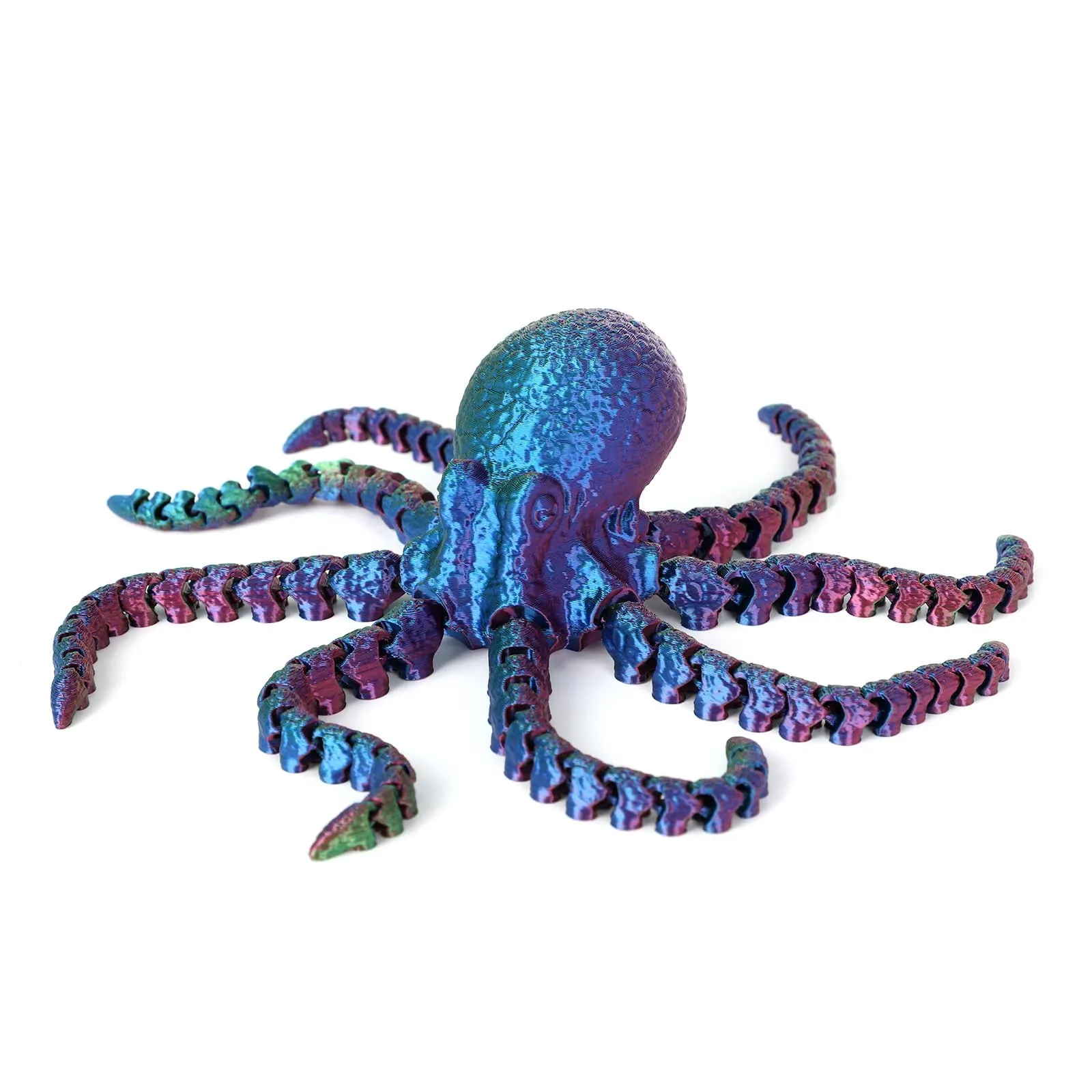 3D Printed Octopus Animals Toy, Octopus Fidget Toy For Autism ADHD 3D ...