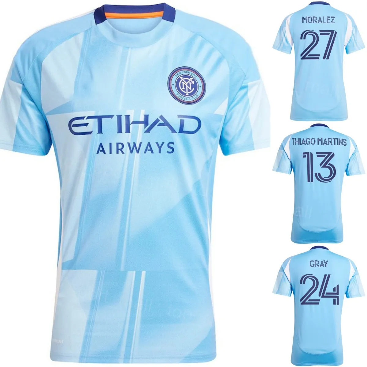Club 2025 Soccer Jersey New York City Team Football Shirt Kit With ...