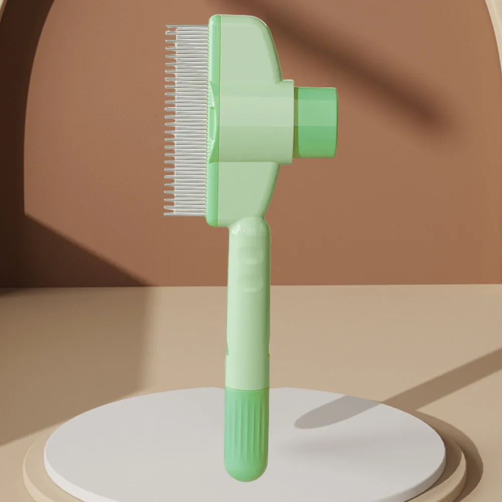 Slicker Self Cleaning Applicator Brush With Release Button For Dogs And ...