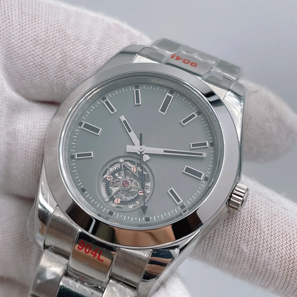 Automatic Tourbillon Watch: 39mm Mechanical Watch for Men, ST9 Movement ...