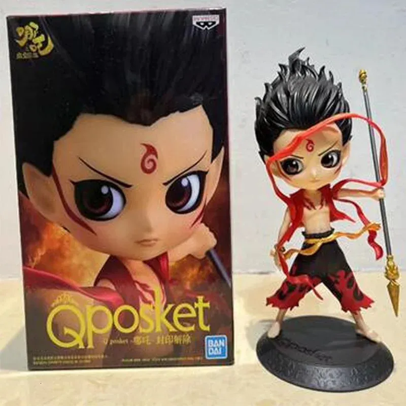 In Stock Anime Nezha Action Doll Cartoon Model Toy For Desktop ...