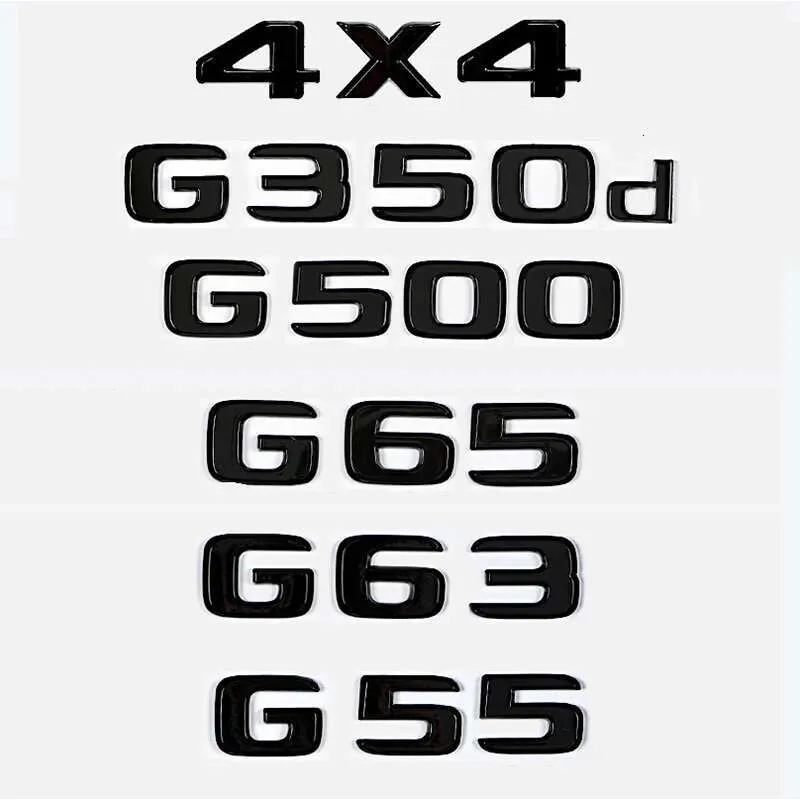 Mercedes Benz G Class Trunk 383 Stroker Fender Emblems Sticker For G65 ...