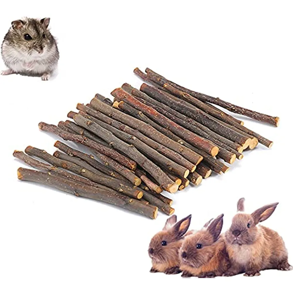 Small Squirrel Toys: 100g Teeth Grinding Apple Tree Stick Biting Tree ...