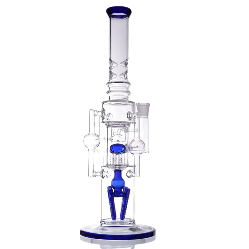 18 Zoll Super Dicker Shisha Glass Bong Recycler Mit Filtern Weibliche ...