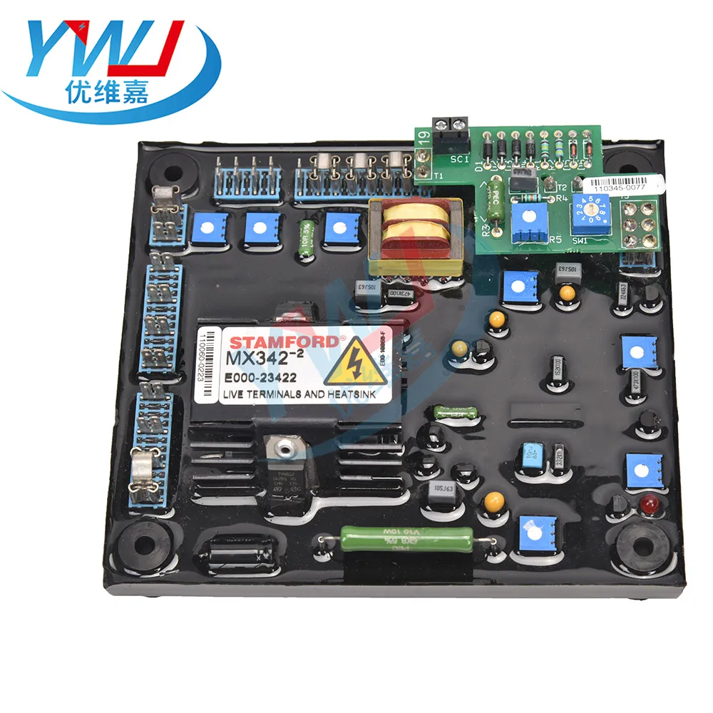 Voltage Regulator AVR MX342: Automatic Excitation Module For Generator ...