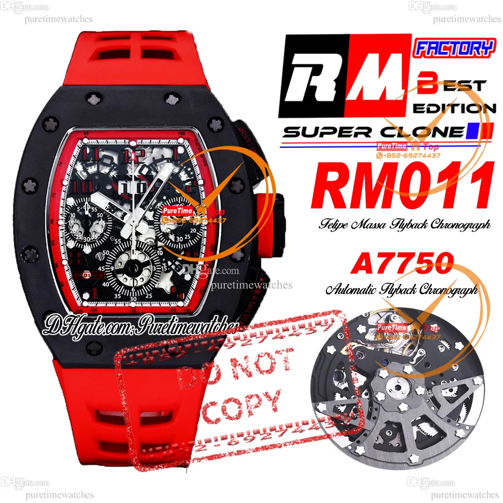 Flyback Chronograph Felipe Massa A7750 Automatic Mens Dizo Watch 2 RMF ...